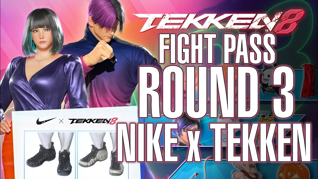 ¡NIKE x TEKKEN 8! TEKKEN FIGHT PASS ROUND 3 - YouTube