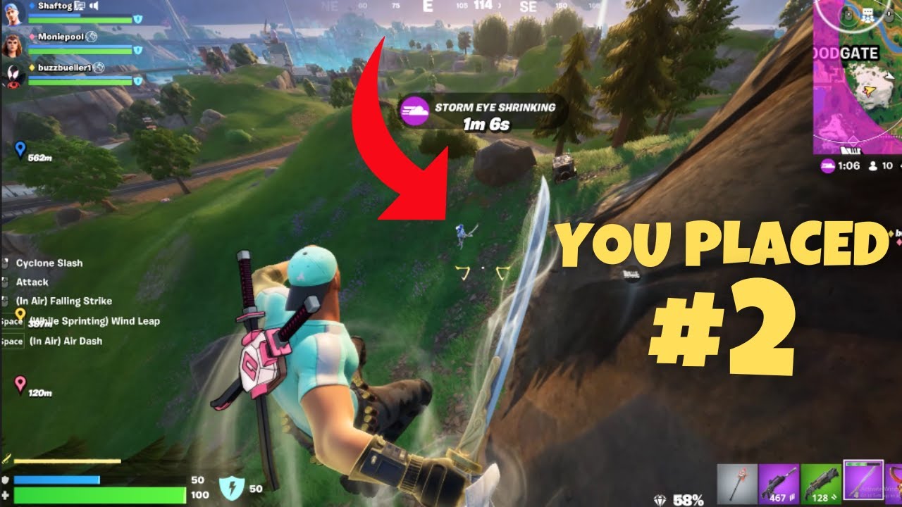 2nd Place Showdown | FORTNITE CHAPTER 6 - YouTube