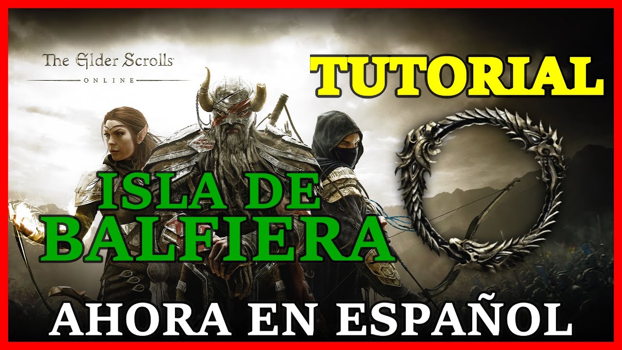🔴CREACION DE PERSONAJE Y TUTORIAL ISLA DE BALFIERA📢THE ELDER SCROLLS ...