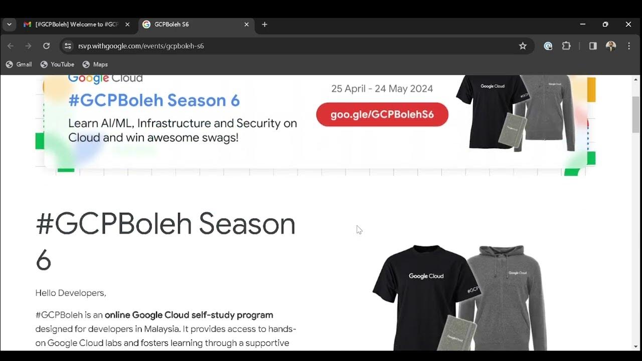 #GCPBoleh Season 6 | Register Now! - YouTube