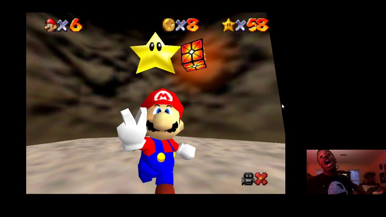 Super Mario 64 100% playthrough pt53 - Watch for Falling Rocks - YouTube