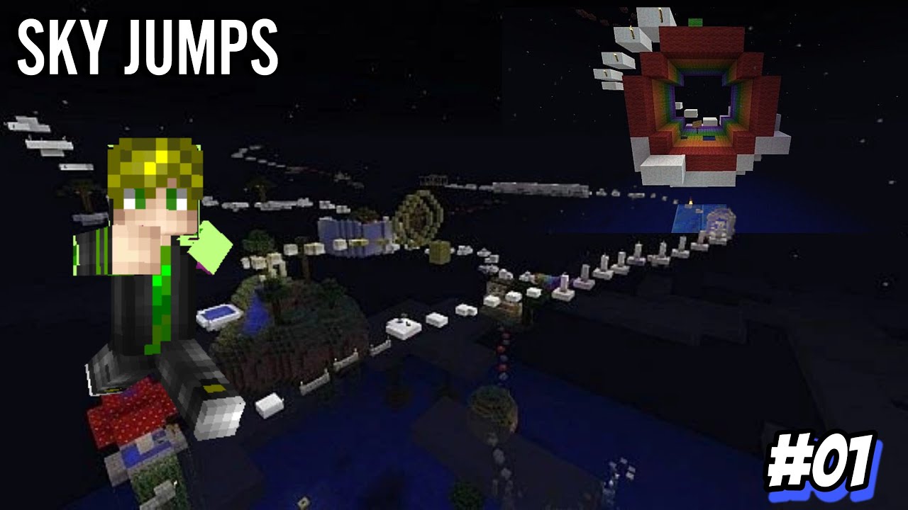 [FR] Minecraft : Sky Jumps #1 - YouTube