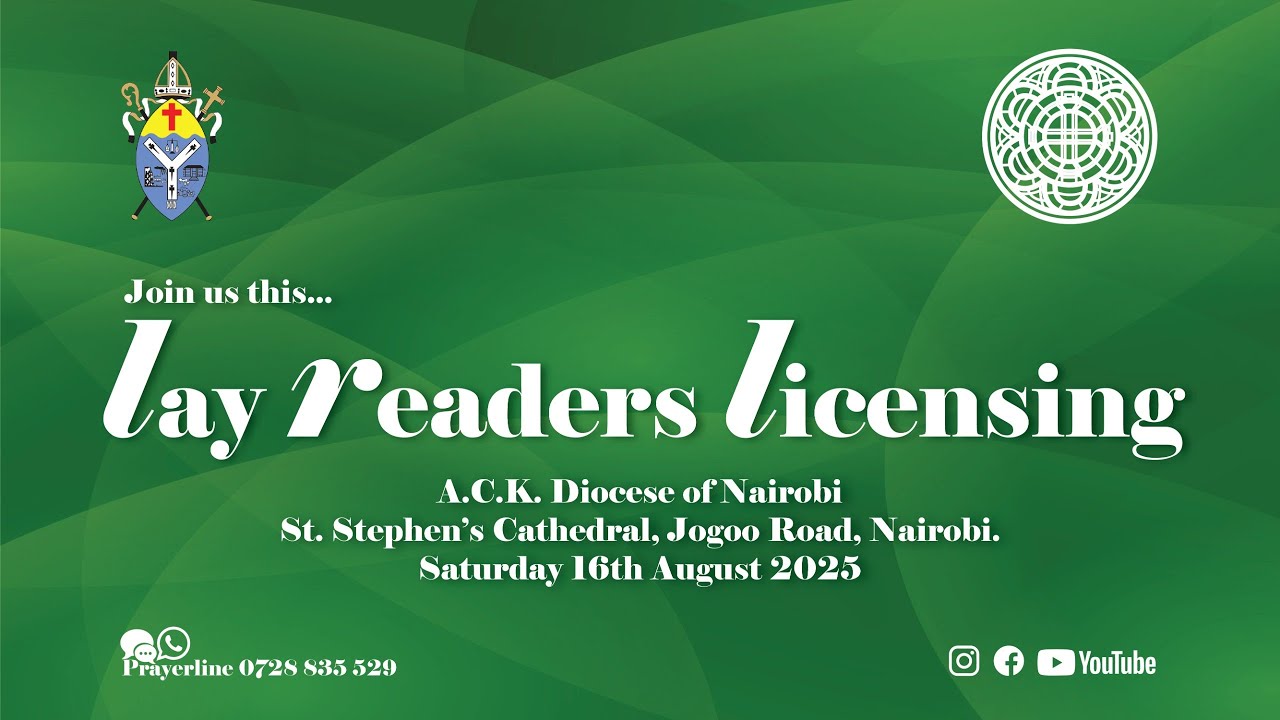 Lay Readers Licensing Service | 16th August 2025 - YouTube