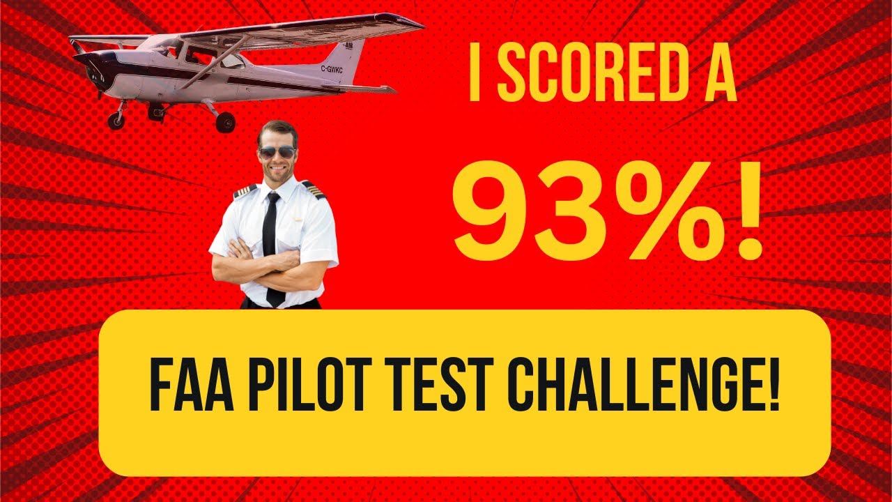 FAA Private Pilot Written Test Challenge – Can You Beat My 93%? - YouTube