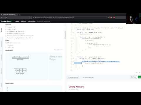 Hackerrank (Climbing the Leaderboard) - YouTube