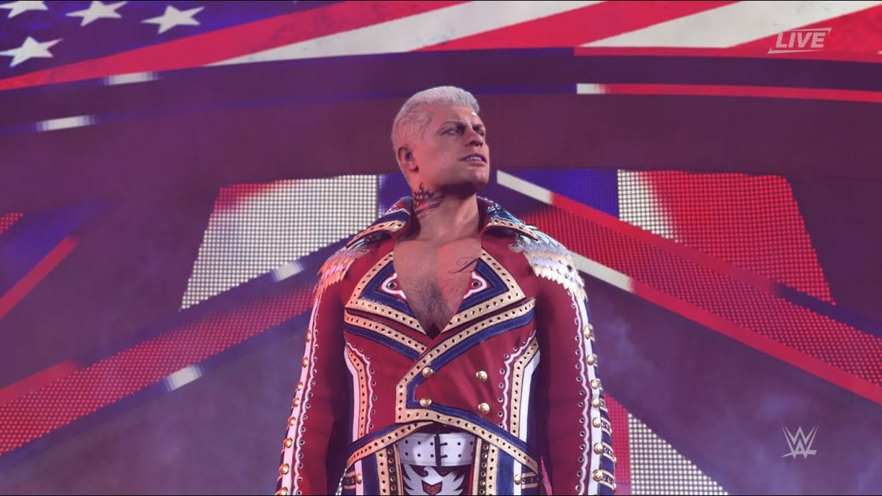 Cody Rhodes Iconic Entrance WWE 2K23 - YouTube