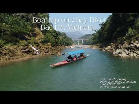Boat trip on Chay River ( Bac Ha. Vietnam)