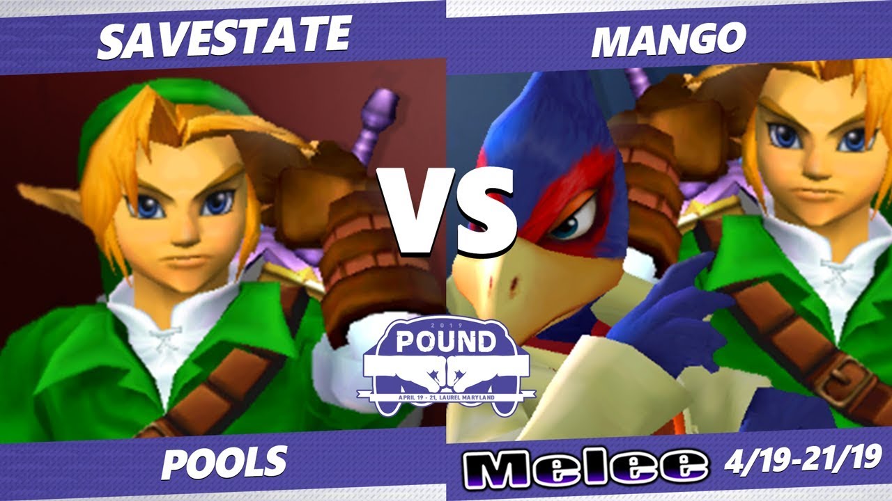 Pound 2019 SSBM - RCS SaveState (Link) VS C9 Mango (Falco, Link) Smash ...