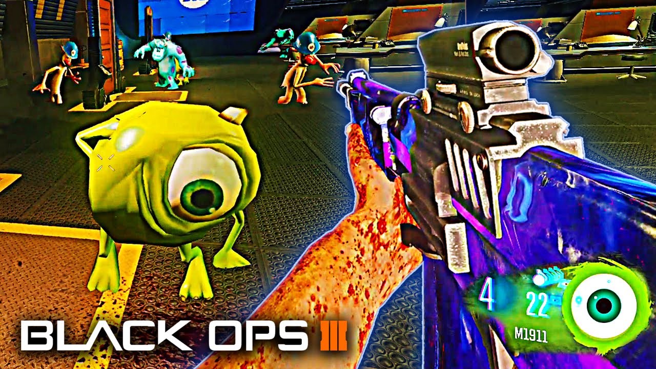 MONSTROS S.A no ZOMBIES!!! - Custom Zombies BO3 Monsters Inc Zombies ...