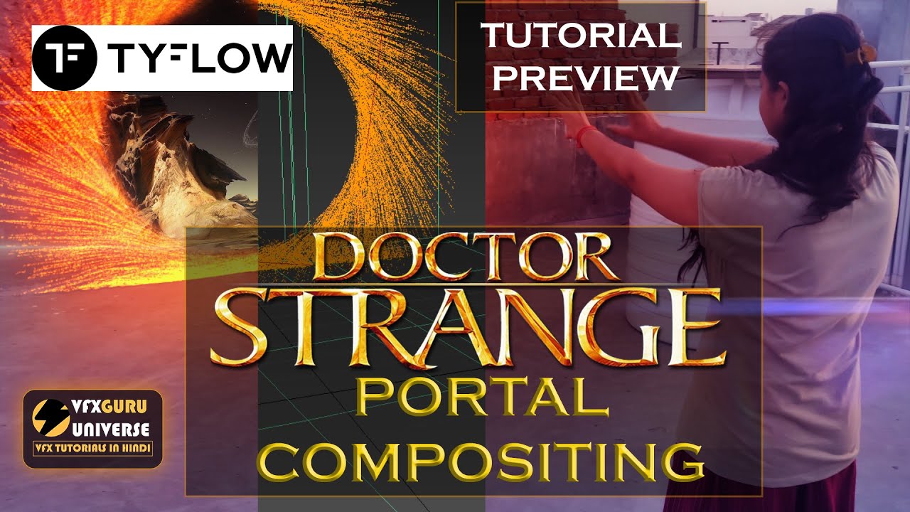 How To Make Doctor Strange Portal/Doctor Strange Portal Vfx Compositing With TyFlow & 3DS Max ...