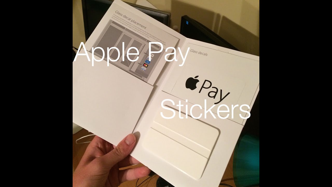 Apple Pay Stickers - YouTube