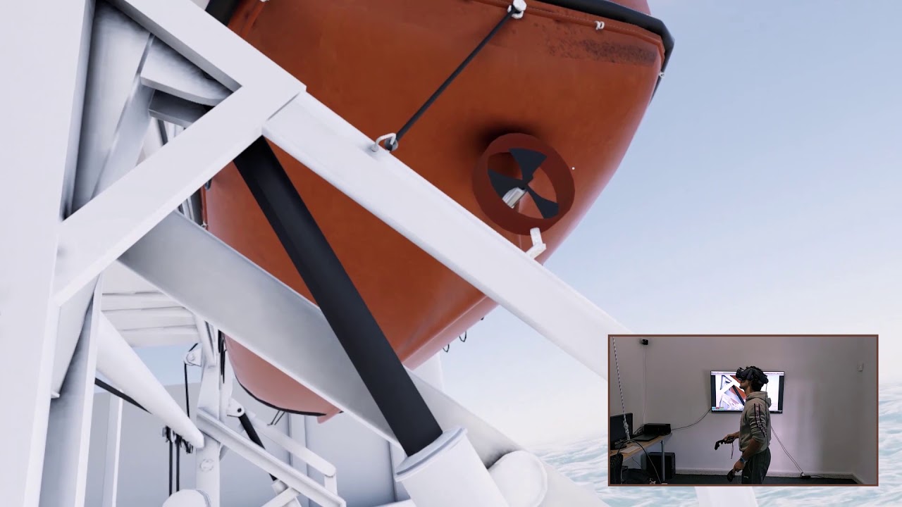 VR training and skills assessment in the maritime industry - YouTube