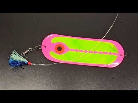 How to attach fly leader to a dodger or flasher without a snap or ...