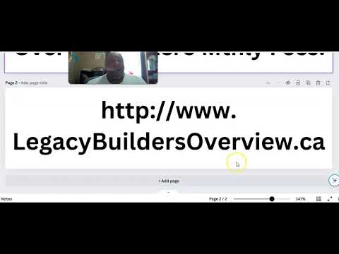 The Legacy Builders Program Overview! "Legacy Builders Program" - YouTube