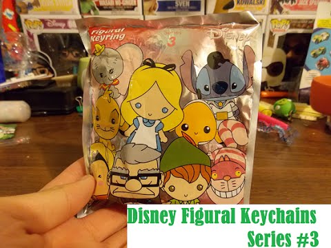 Disney Series 3 Blind Bag 3D Figural Key Ring Unboxing Review - YouTube