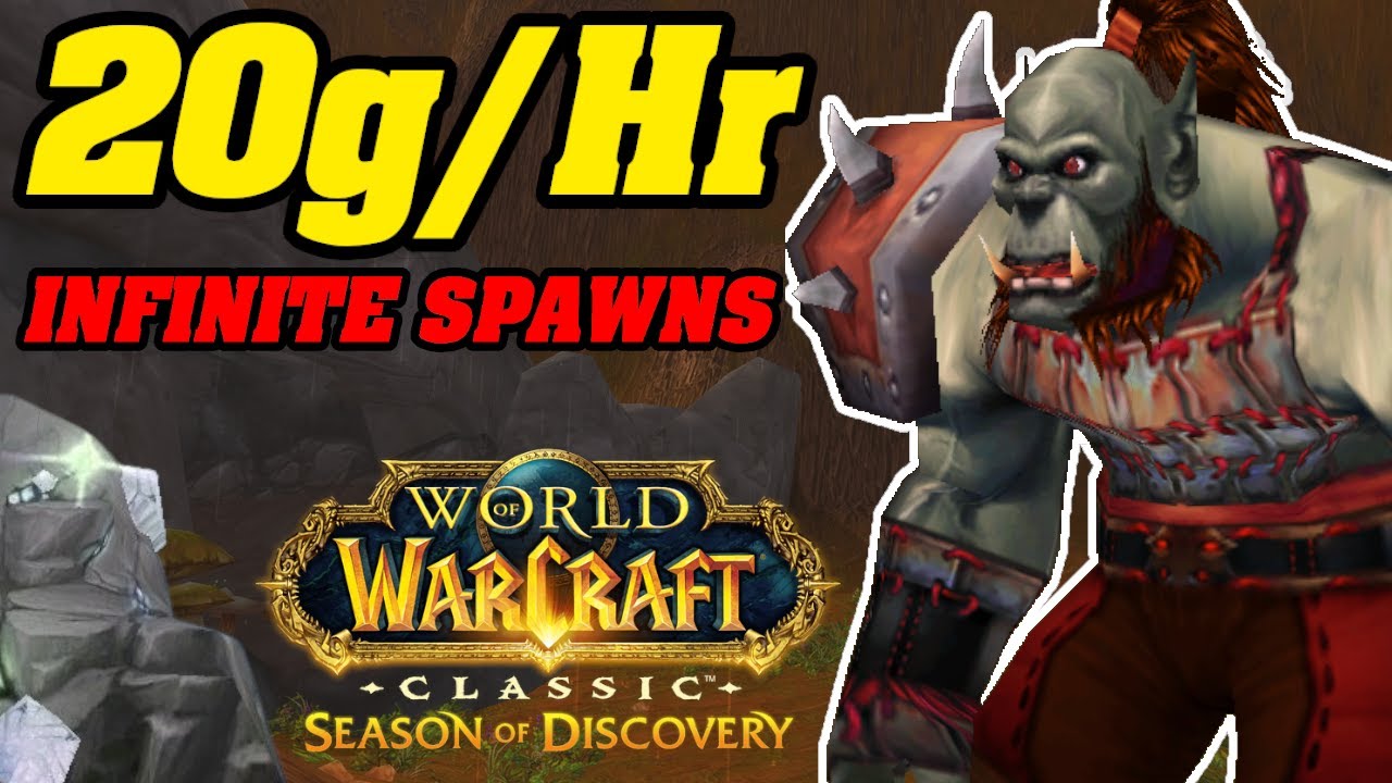 20g Per/Hr Season Of Discovery Classic | Infinite Spawns - YouTube