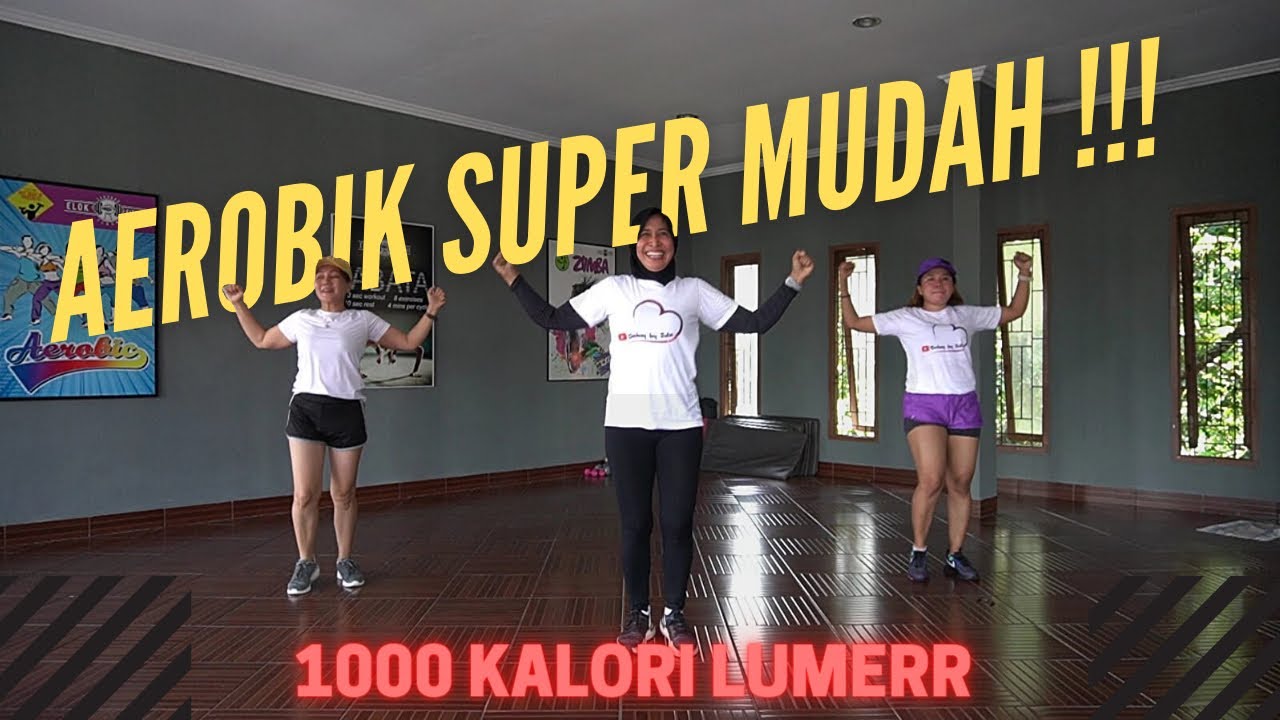 25 MENIT SENAM AEROBIK UNTUK PEMULA! - YouTube
