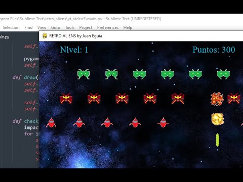 Juego de Naves de Python Pygame (Parte 6) Otro enemigo - YouTube