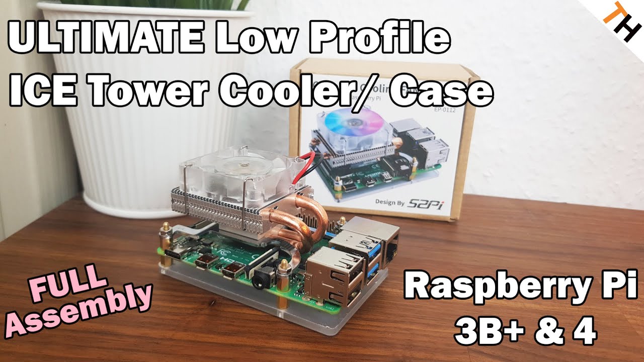 Low profile ICE tower case for Raspberry Pi 3, 3B+ & 4/FULL build ...