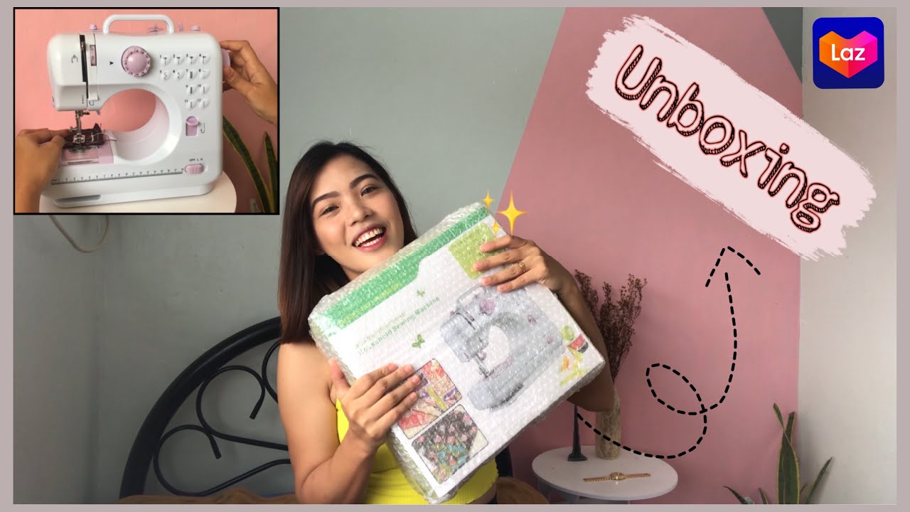 UNBOXING 12 Stitch Sewing Machine - YouTube