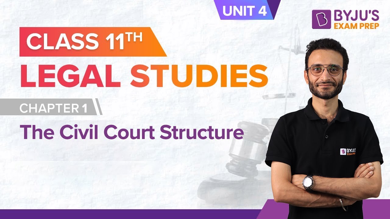 CLAT 2025: Class 11 Legal Studies | The Civil Court Structure | Unit 4 ...