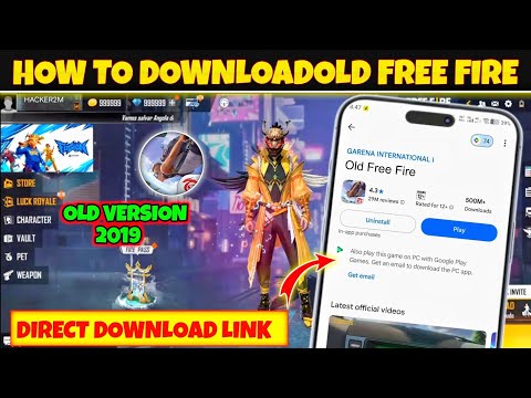 How to Download Old Free Fire | Free Fire Private Server | How to Download Old Free Fire