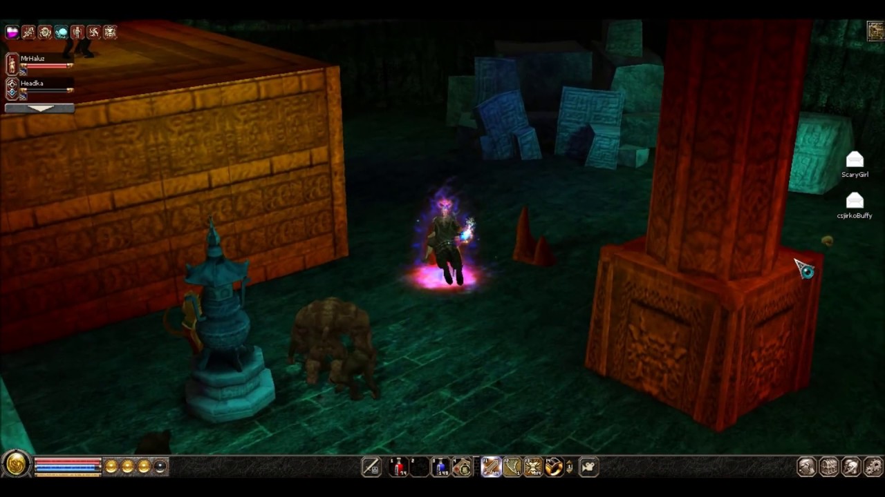 Metin2.CZ-Mr.Haluz vs. expertní opičí dungeon - YouTube