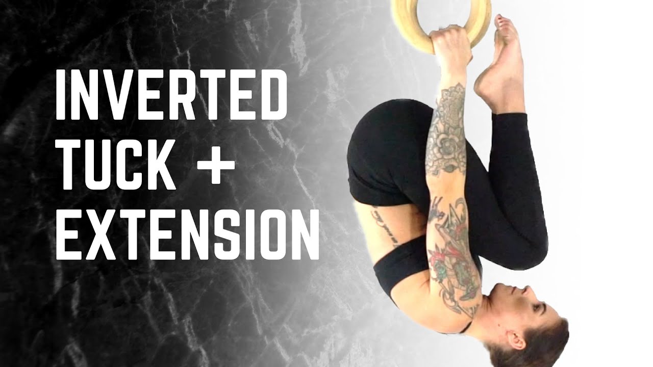 Inverted Tuck + Extension on the Rings - YouTube