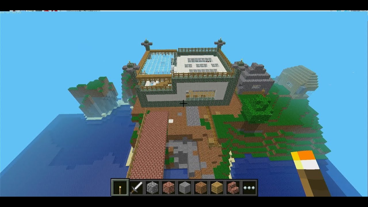 Minecraft Pi Edition -Parte 4- (CREACIÓN DE UN SEGUNDO CASTILLO) - YouTube