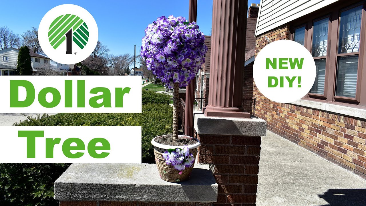 Dollar Tree DIY || Topiary Tree - YouTube