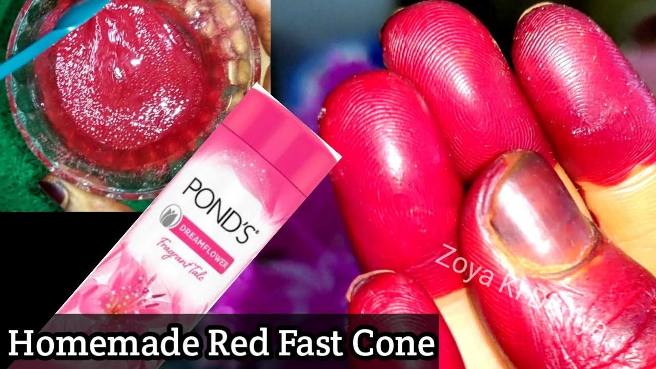 Homemade Fast Red Henna Cone Recipe/How to make Fast Cones/ Red & block ...