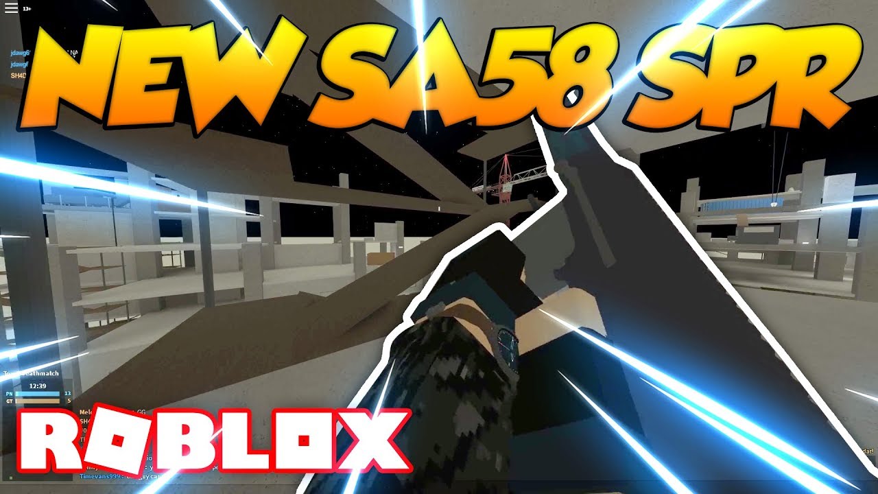 THE NEW SA58 SPR IN PHANTOM FORCES! (Roblox) - YouTube