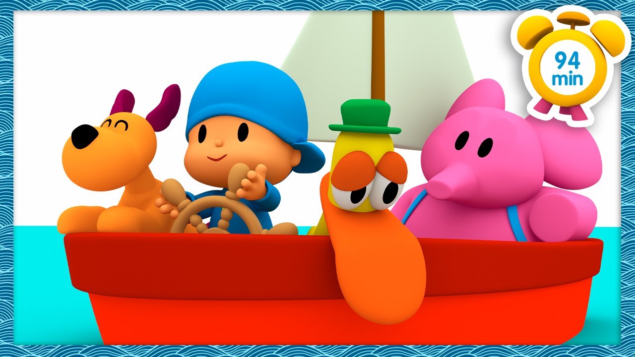 🏴‍☠️ POCOYO ENGLISH - Captain Pocoyo Heading to the Sea [94 min] Full ...