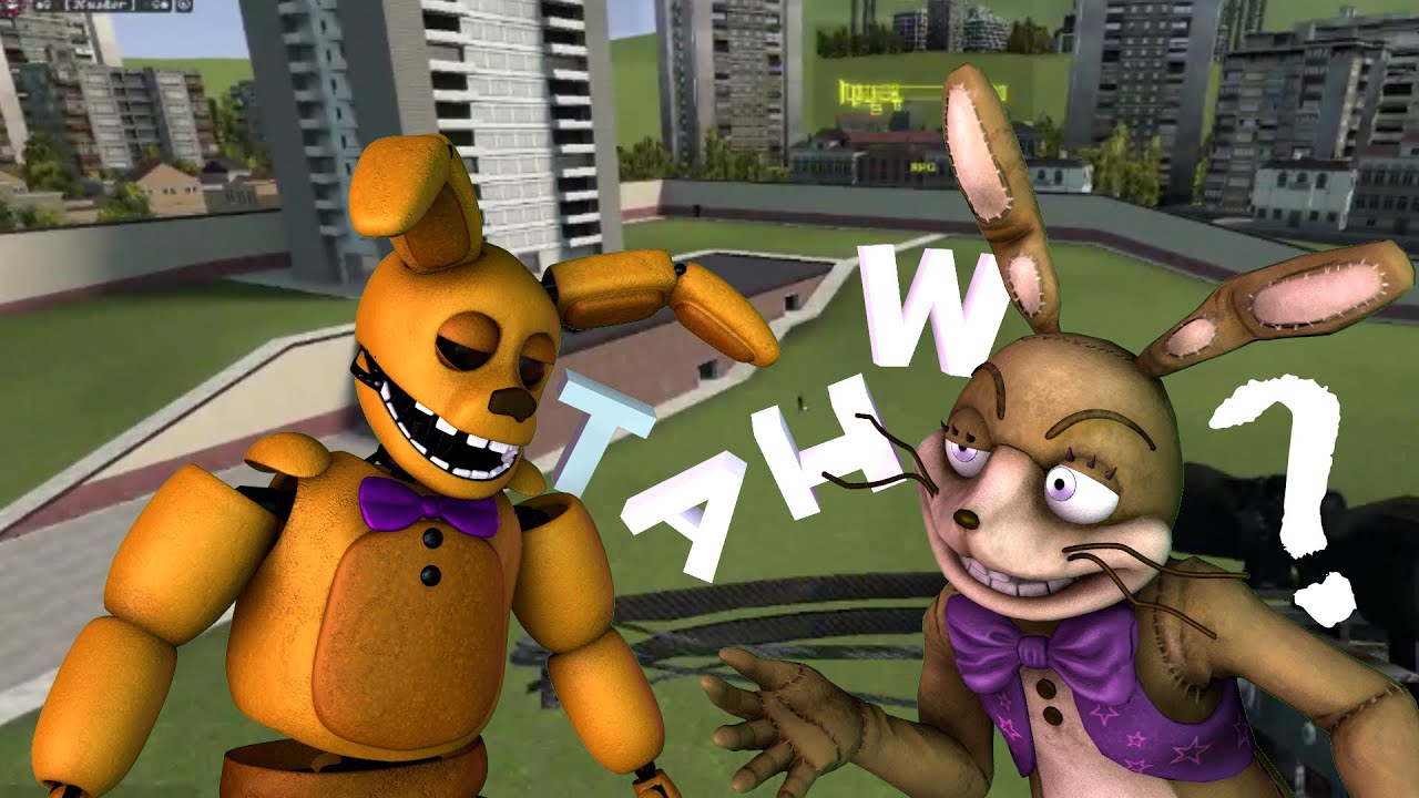 FNaF | SFM || Springbonnie's Pose. - YouTube