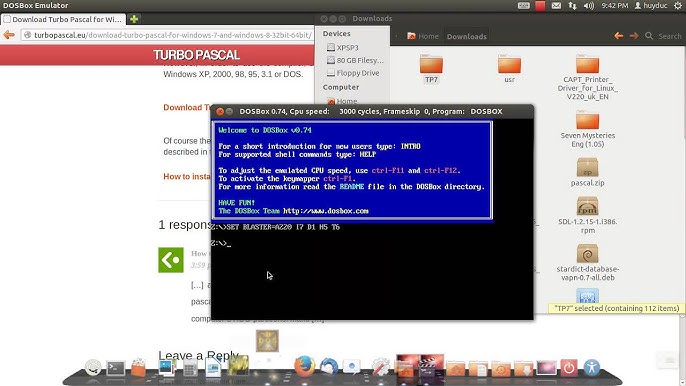 Turbo Pascal Win 10: Lập Trình Không Giới Hạn Trên Hệ Điều Hành Hiện Đại