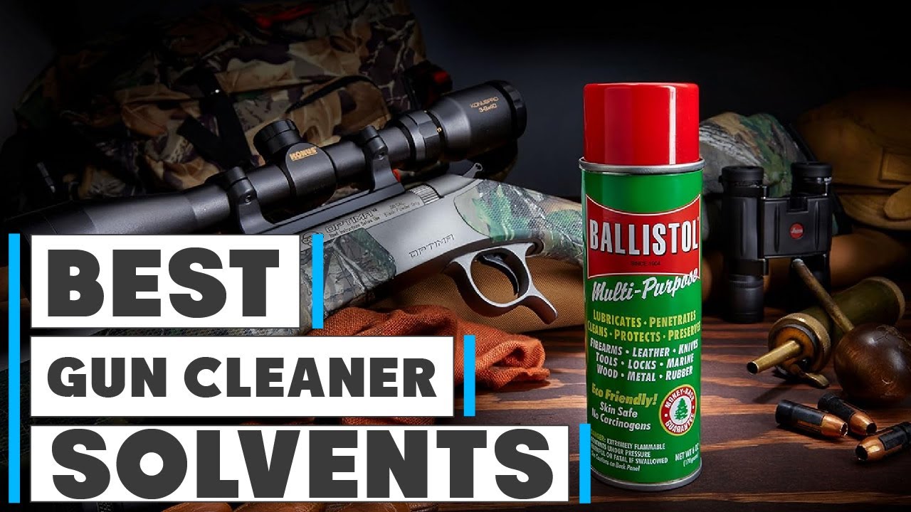 7 High-Performance Gun Cleaner Solvents for Gun Enthusiasts - YouTube