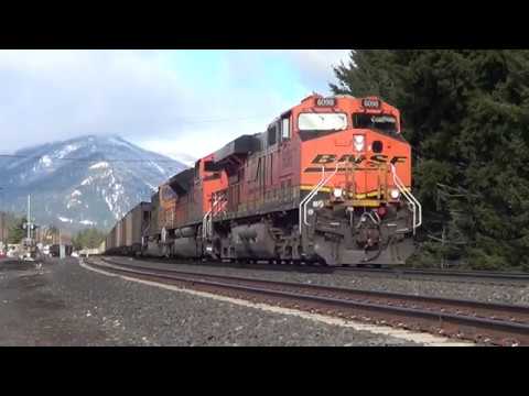 BNSF 6098 East Easton, WA 03-01-20 - YouTube