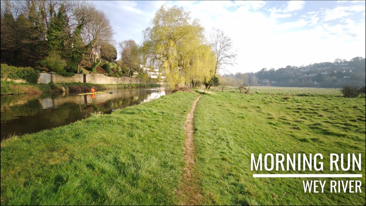 River Run | Virtual Run with Music | Treadmill Workout Scenery | River ...