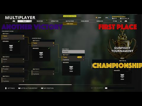 Final COD Cold War 2v2 Gunfight Tournament Win! - YouTube