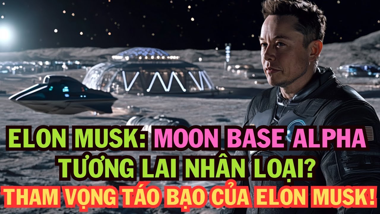 Elon Musk Và Tham Vọng Xây Dựng Thành Phố Trên Mặt Trăng: Moon Base Alpha – Tương Lai Của Nhân ...