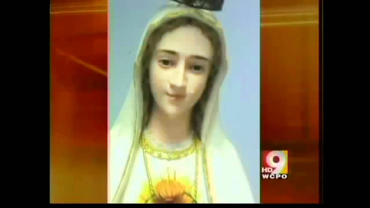 Weeping Mary and Jesus Statues in Ohio - YouTube