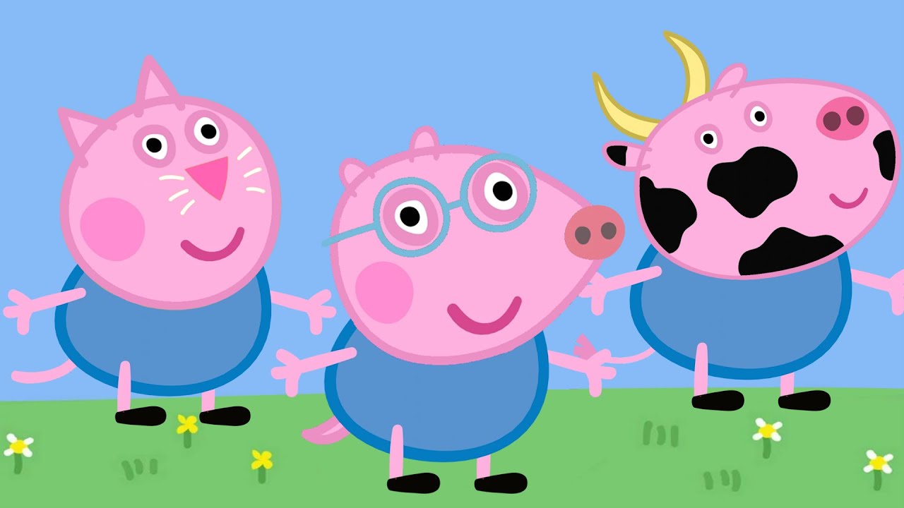 George Pig as different animals - YouTube