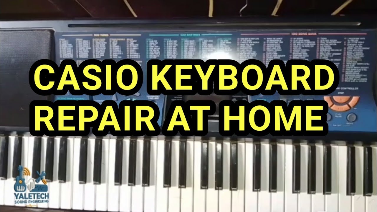 Complete guide to repair any dead Casio keyboard at home - YouTube