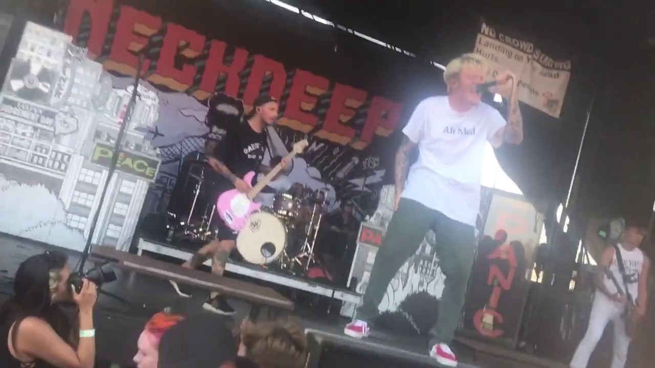 Neck Deep - Kali Ma Pomona Warped Tour 8-6-17 - YouTube