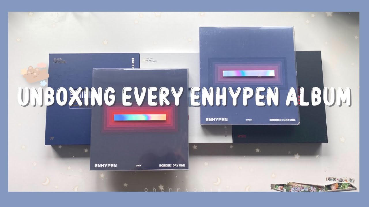 🏷 STARTING MY ENHYPEN COLLECTION [unboxing every album !] ༉‧₊˚ - YouTube