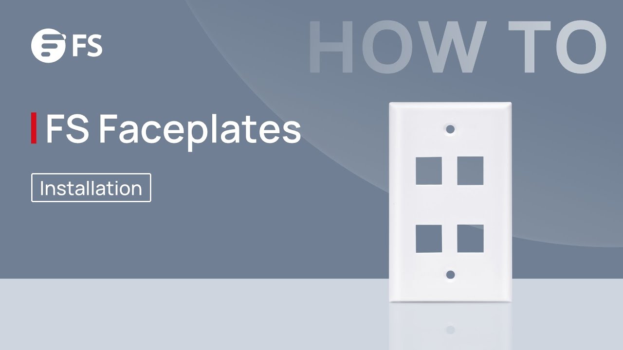 How to Install a Faceplate | FS - YouTube