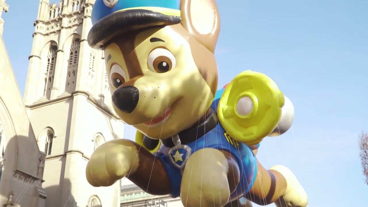 Macy's Parade Clips: Chase from PAW Patrol - YouTube