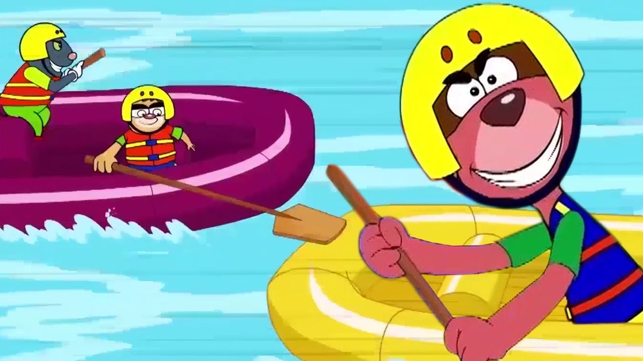 Rat A Tat - River Rafting Race Adventure - Funny Animated Cartoon Shows ...