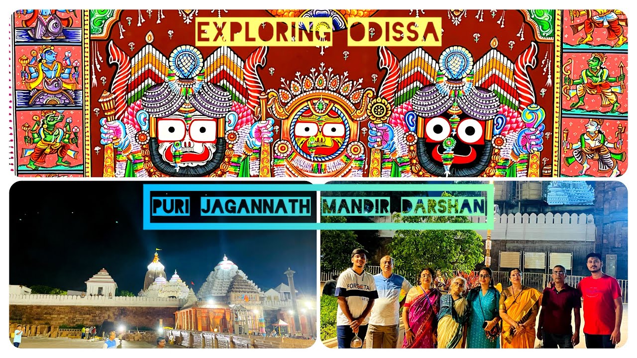 Kolkata to Puri self drive..Jagannath Mandir darshan..Pipli applique ...
