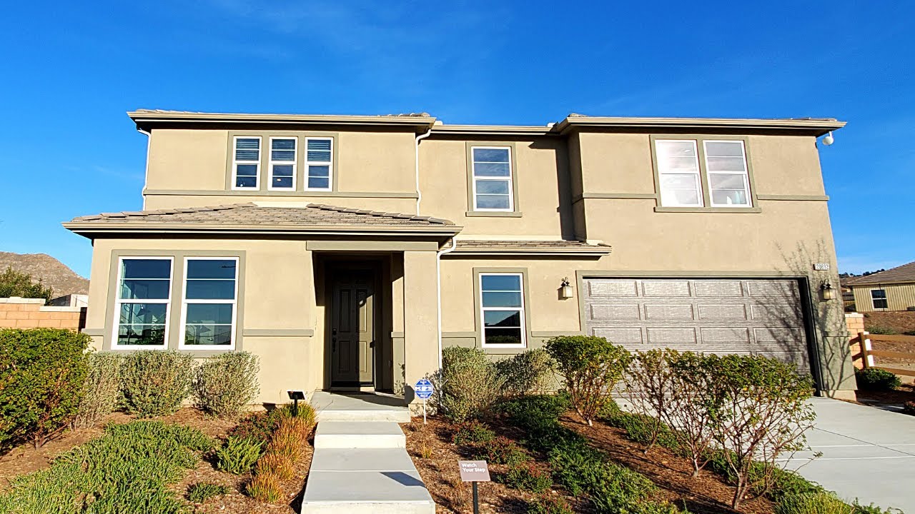 California Homes For Sale - Model House Tour - RIVERSIDE CA - YouTube